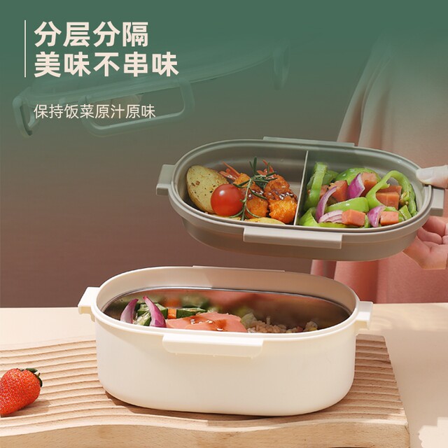 Fanshi Home Products 304 stainless steel double-layered lunch box for ...