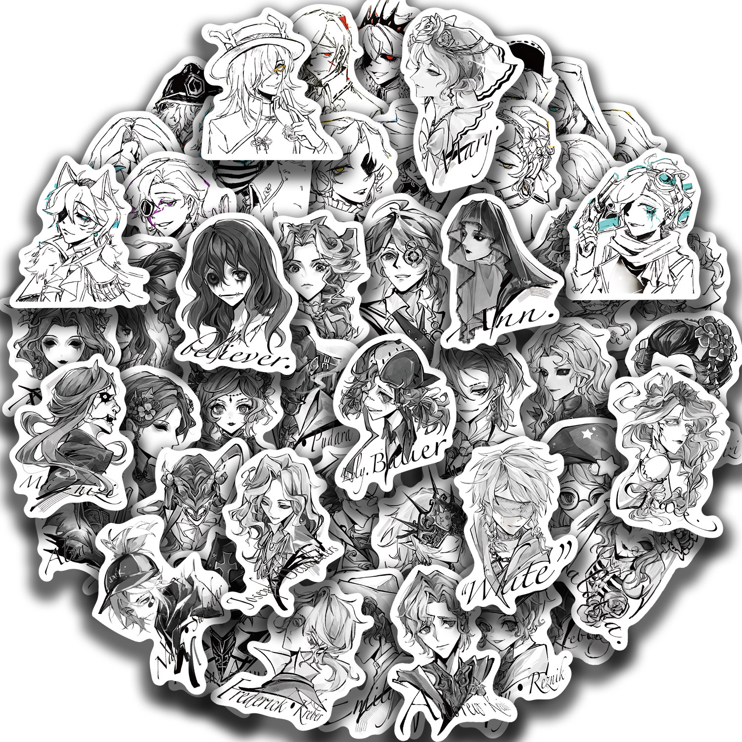 124 high -value decorative stickers painting, painting sticker ...