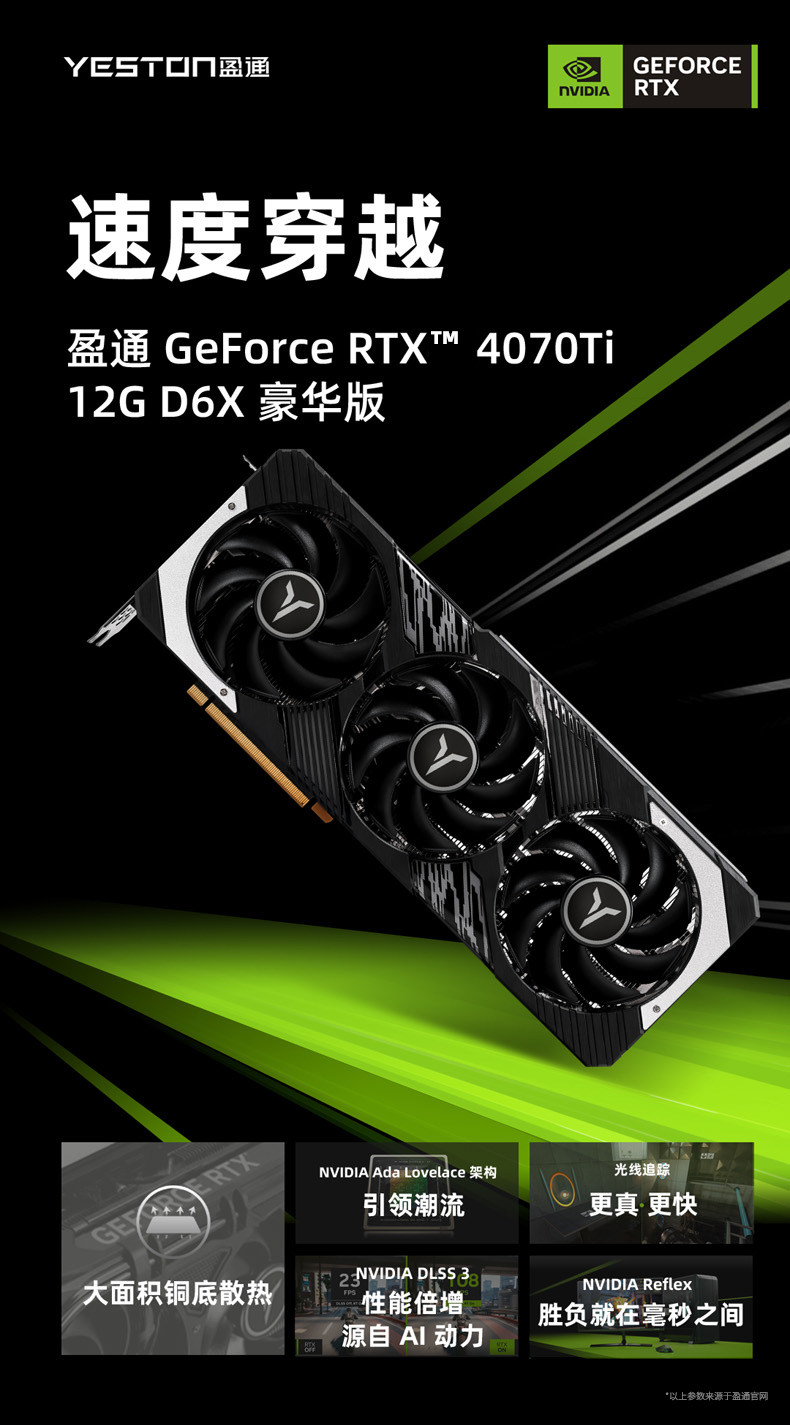 Yeston RTX 4070 Ti Sakura Edition Graphics Card - 12GB GDDR6X
