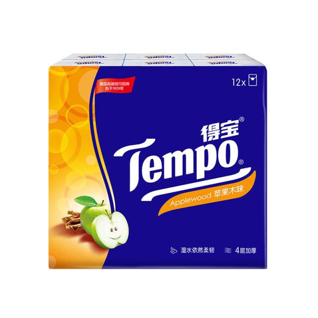 Tempo Depot handkerchief paper 36 packs mixed scent small pack tissue ...