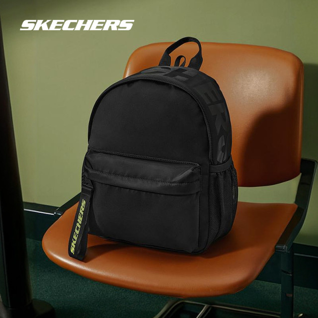 Skechers official outlets new men's and women's backpacks trendy school ...