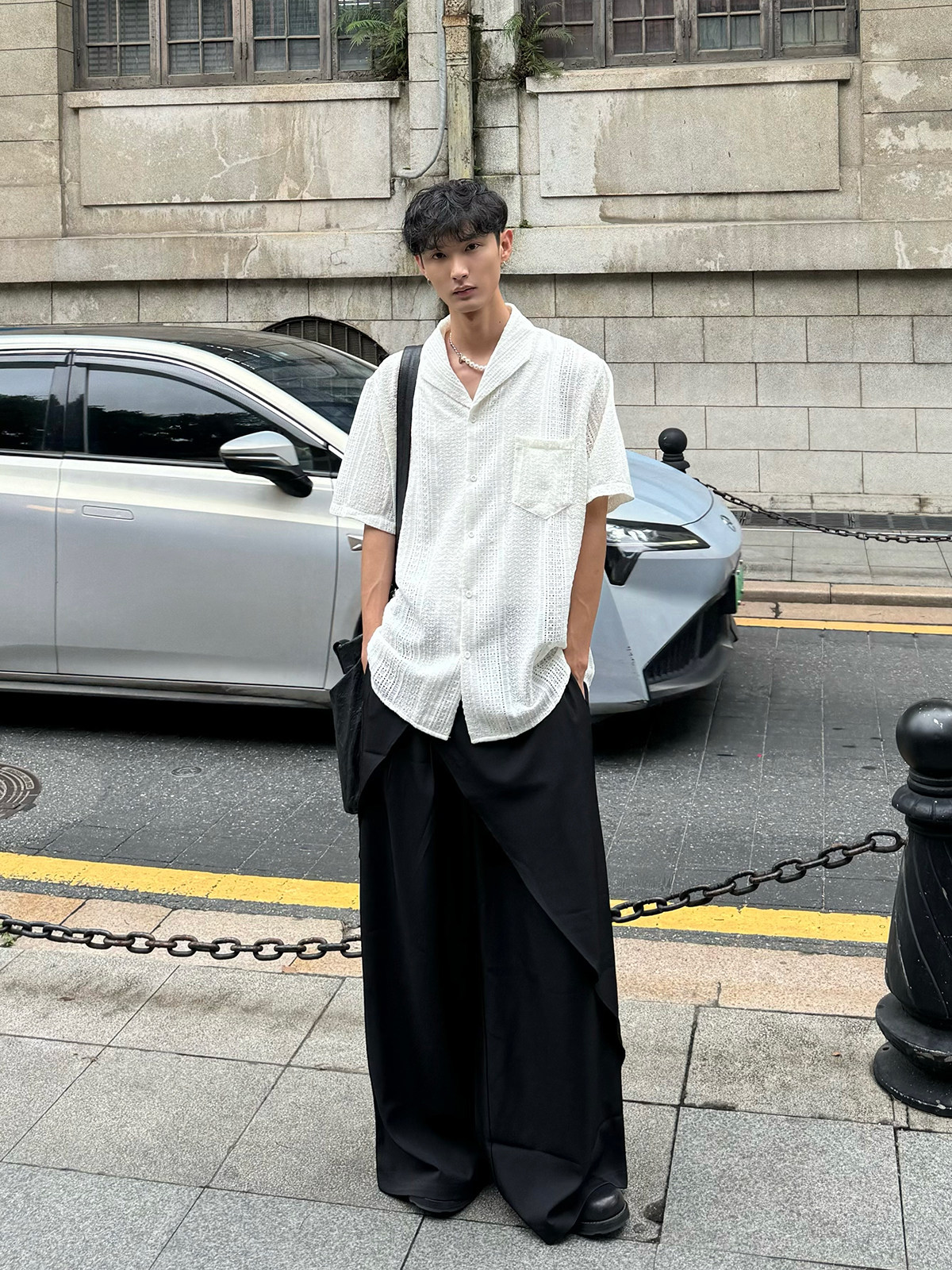 Mid-empty Mountain Retro Genderless Japanese Yohji Yamamoto Style ...