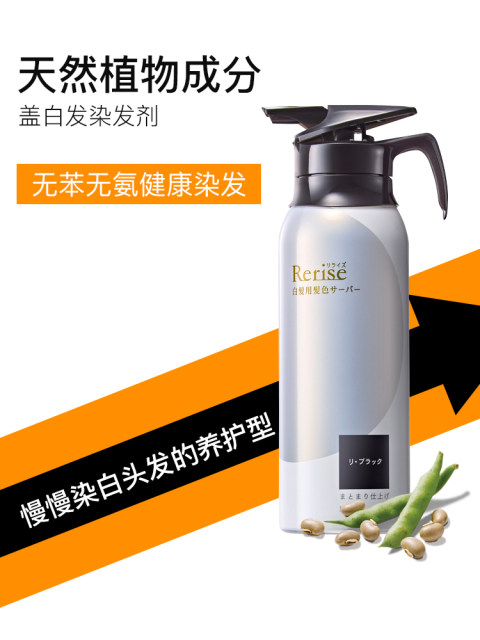 Japan direct mail Kao Rerise hair dye cream to cover white hair natural ...