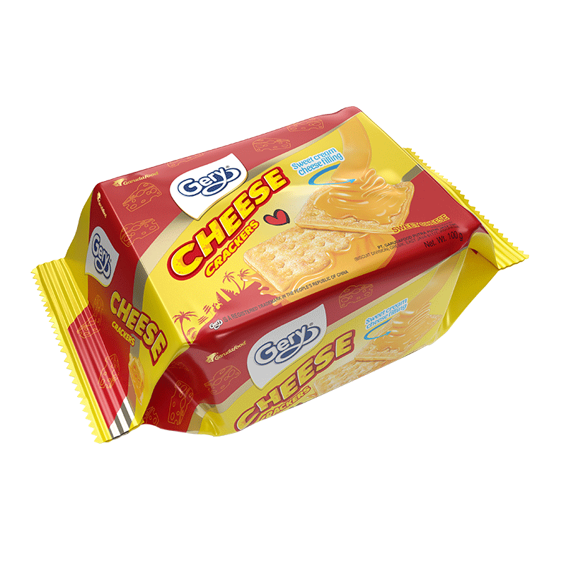 Gery Cheese Sandwich Biscuits 200g - Imported from Indonesia