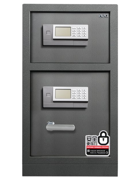 Deeli 3657A electronic password storage box H795 safe bottle double ...