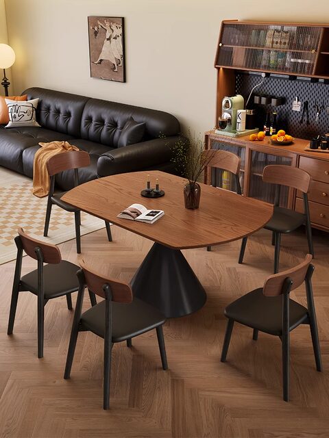Government Subsidized French-Style Vintage Solid Wood Dining Table ...
