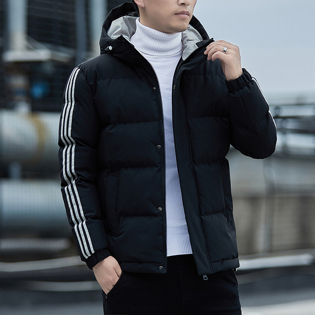 Brand down jacket for men in autumn and winter 2023 trendy hooded warmth and thickened casual ...
