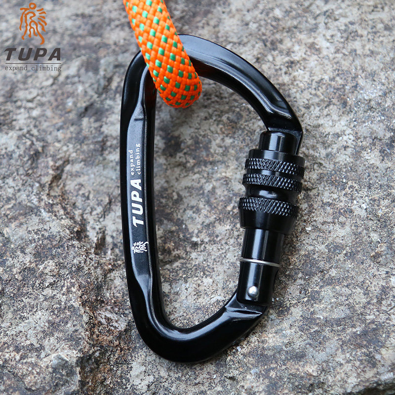 Tupa Carabiner - Rock Climbing Main Lock D Lock
