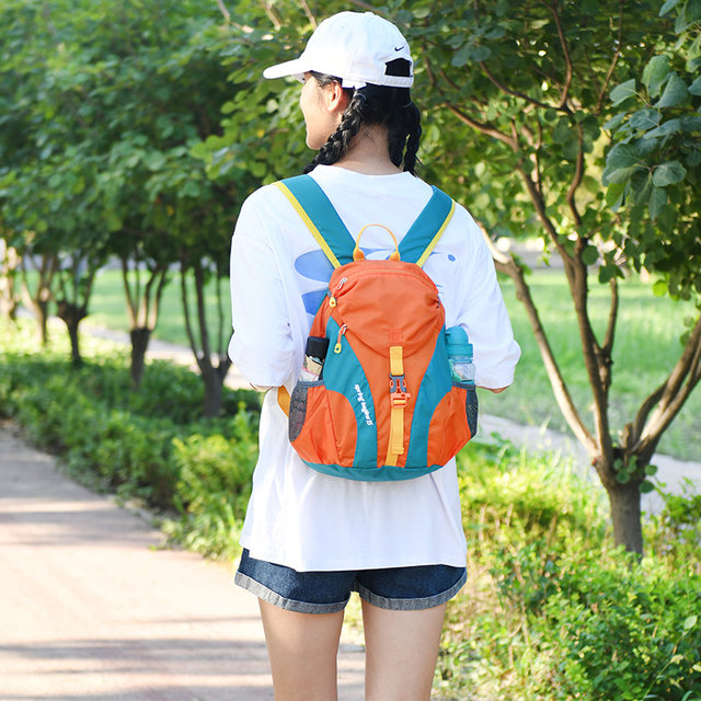 Outdoor sports backpack women's new cycling bag children's travel small ...
