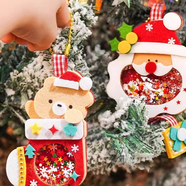 New Year Shakele Handmade DIY Material Pack Girls Homemade Christmas ...