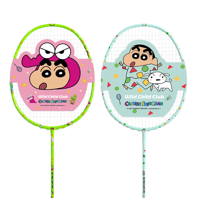 WCC Crayon Shin-chan official joint badminton racket authentic flagship ...