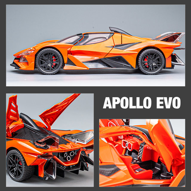 Apollo Helios sports car alloy model car simulation car model supercar ...