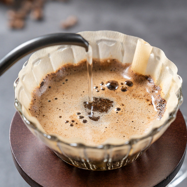 Wild coffee hand-brewed coffee set entry-level coffee pot hand-ground ...