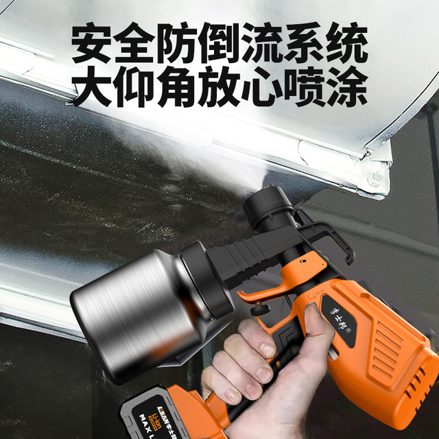 Electric spray paint gun imported latex paint car paint spray machine ...