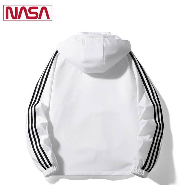 NASA joint spring and autumn thin brand hooded jacket for men's ...