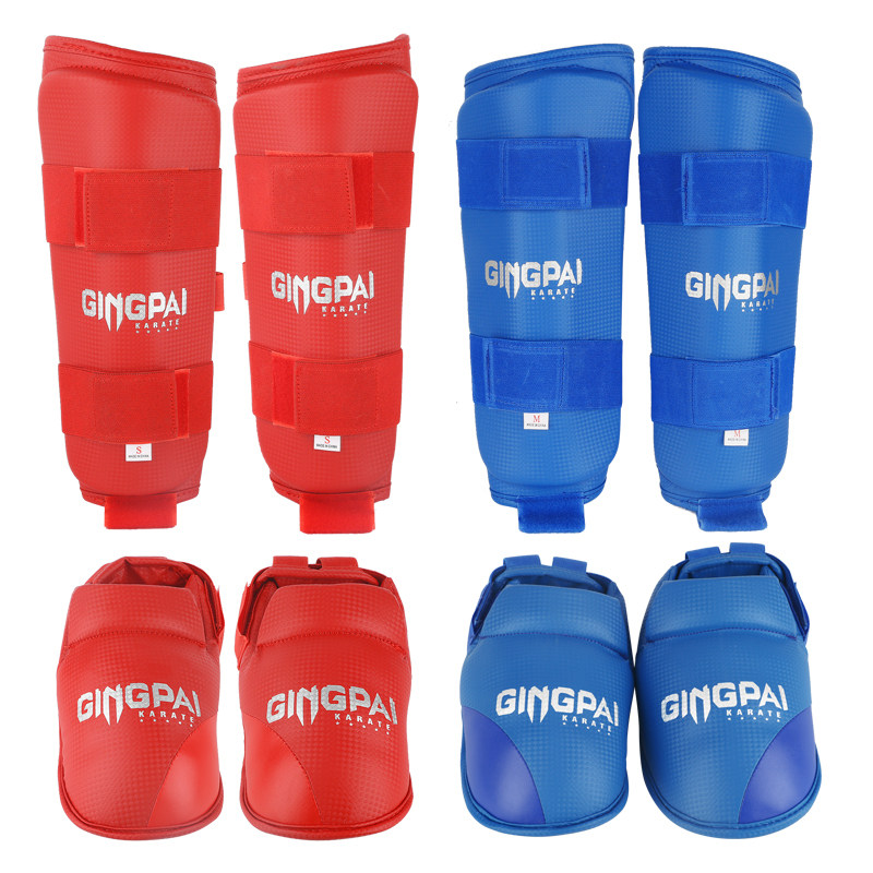 Gingpai Kids Karate Taekwondo Leg & Arm Guard Set