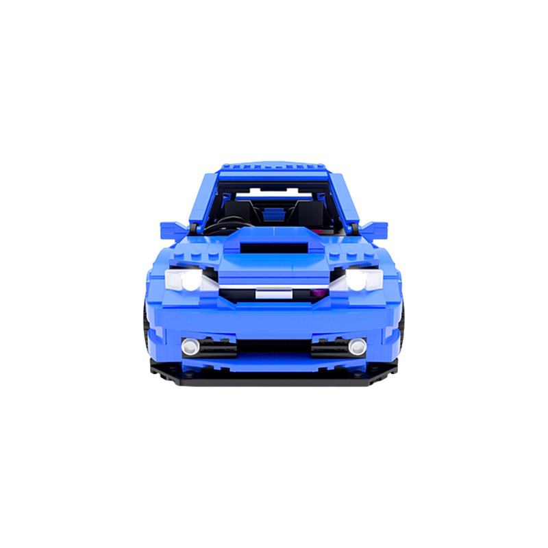 Player MOC Impreza WRXSTI hatchback car model inserting building blocks ...