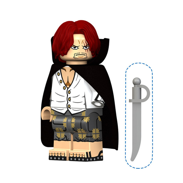 One Piece Assembled Building Blocks Toy Doll Nami Ashshanks Sabo Robin ...