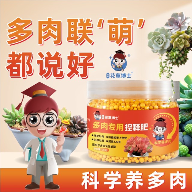 Dr. Flowers and Plants Succulent Special Controlled Release Fertilizer ...