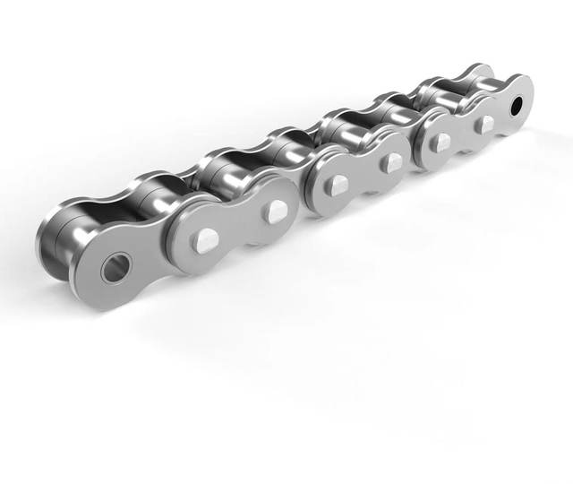Industrial chain alloy steel single double row manganese steel chain ...