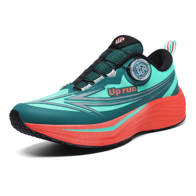 Uprun Running Shoes 2025 Spring Men's Shoes Rotary Shooting Ship Shock Erotient Step Shoes ...