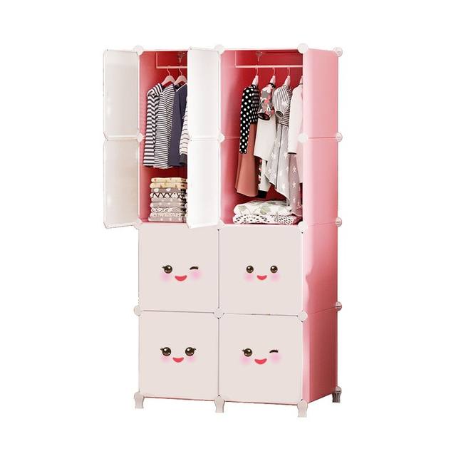 Simple wardrobe Household bedroom assembly and storage cabinet Rental ...