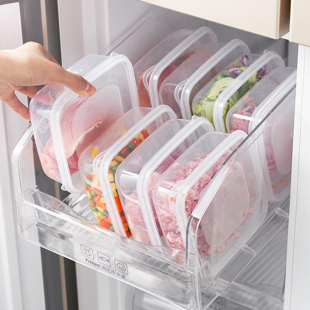 Frozen storage box refrigerator special frozen meat packaging food ...