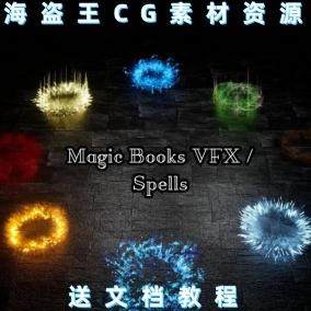 Magic Books VFX 4.27-5.5 UE4UE5 Magic Book Visual Effects