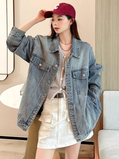 Spring denim jacket for women in spring and autumn 2025 new Korean ...