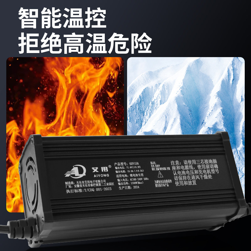 Ai yong 60V Lithium Battery Charger - 17S 3-Yuan Fast Charger