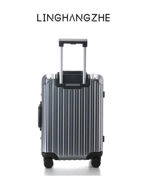 The leader's retro series all aluminum magnesium alloy luggage chart ...