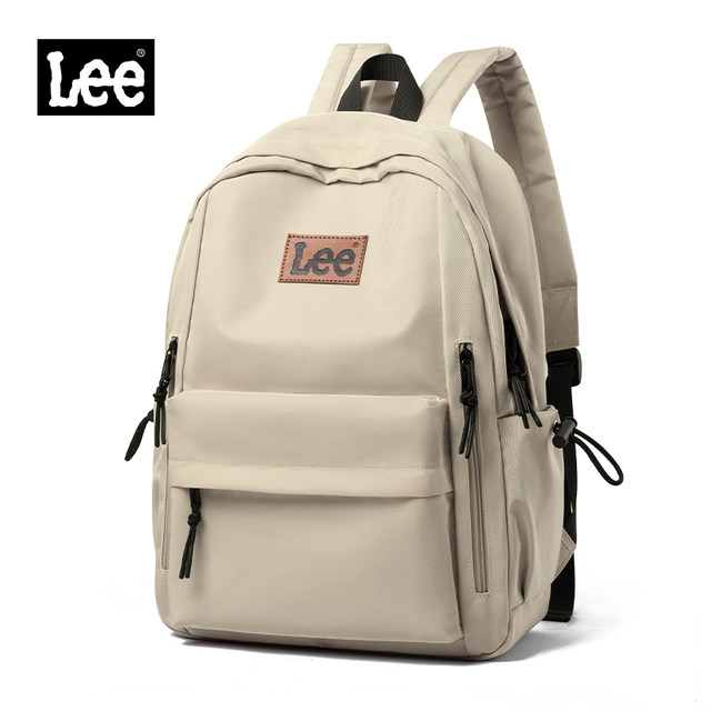 Lee backpack male college student commuting casual backpack female high ...
