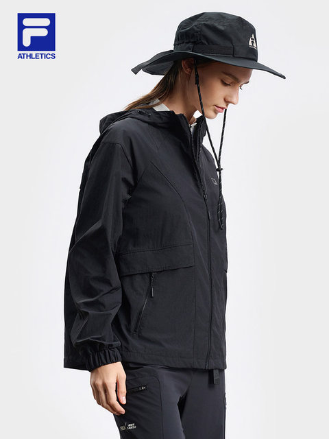 BBC EARTH Joint丨FILA Jacket Women's 2024 Autumn New Outdoor Sports ...
