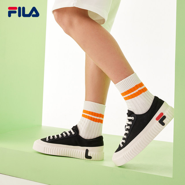 FILA canvas shoes for women, sneakers, white shoes, low-cut sneakers ...