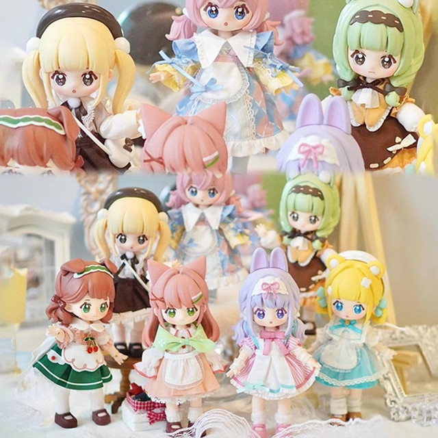 Genuine Ninizee Dream Town Series Blind Box 12 Points BJD Action Toy ...