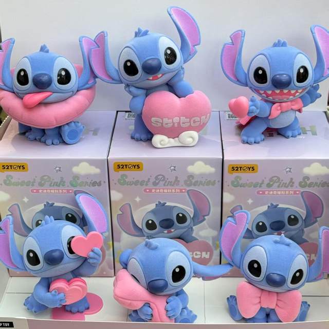 New arrival 52toys Disney Stitch Warm Powder Blind Box 520 Limited Hand ...