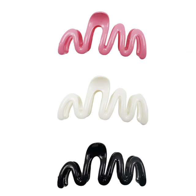 Wave Clip Smart Shark Clip High-end Clip Headwear Hair Clip Back of the ...