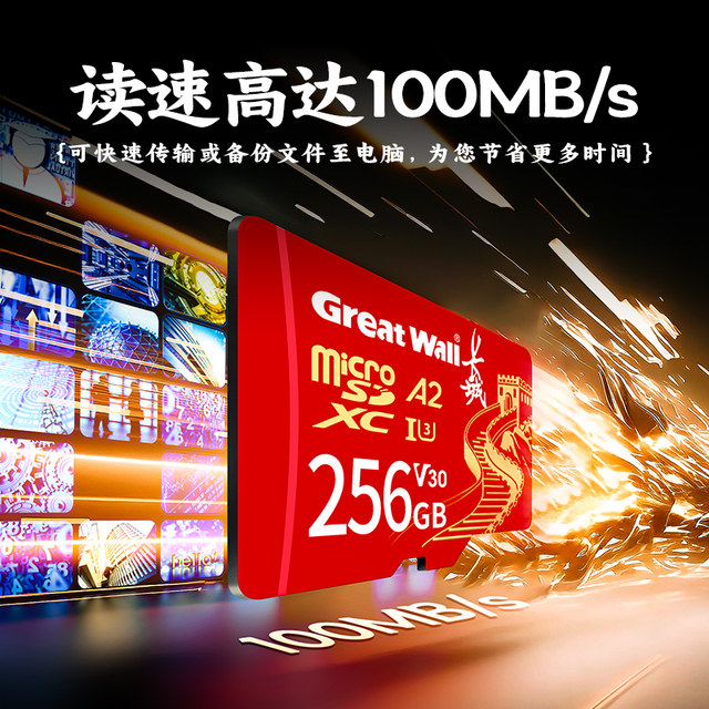 Great Wall memory card 256G driving recorder TF memory card high -speed ...