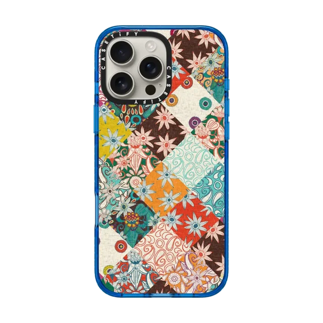 Spot CASETiFY ethnic patchwork suitable for Apple iPhone16ProMax ...