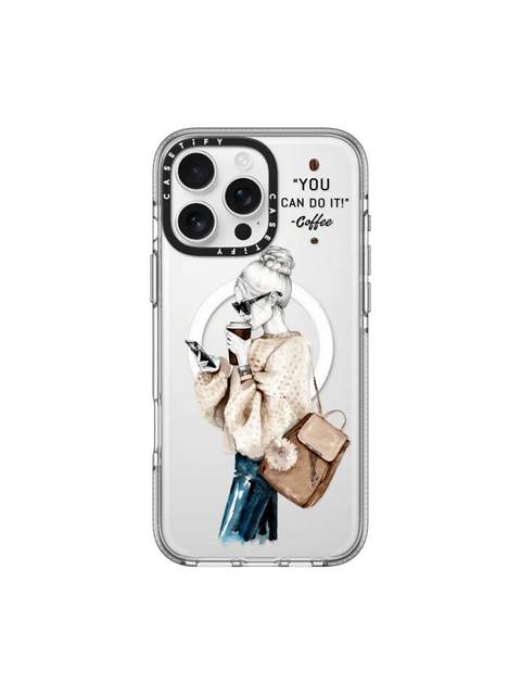 Spot CASETiFY Girl and Coffee suitable for Apple iPhone16 pro max ...