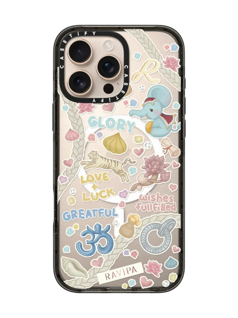 Spot CASETiFY joint brand RAVIPA multi-element suitable for Apple iPhone 16 pro max magnetic ...