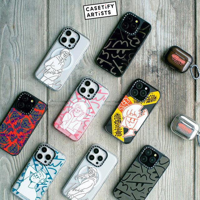 Spot CASETIFY Japanese artist Takeru Machida co-branded urban boys and girls suitable for Apple ...