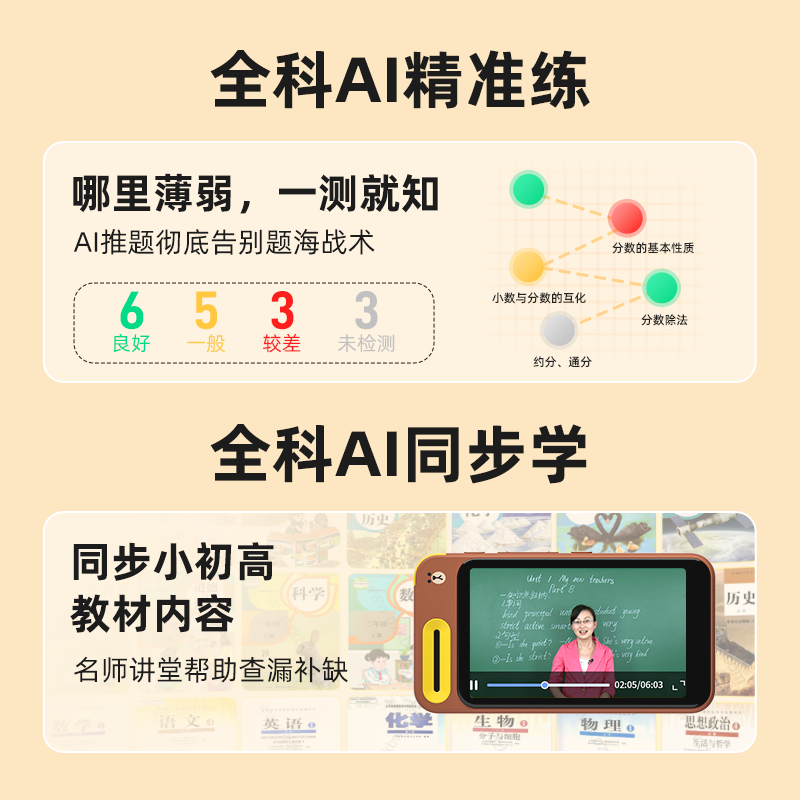 Hearing Bear P400 Portable English Learning Machine for Students