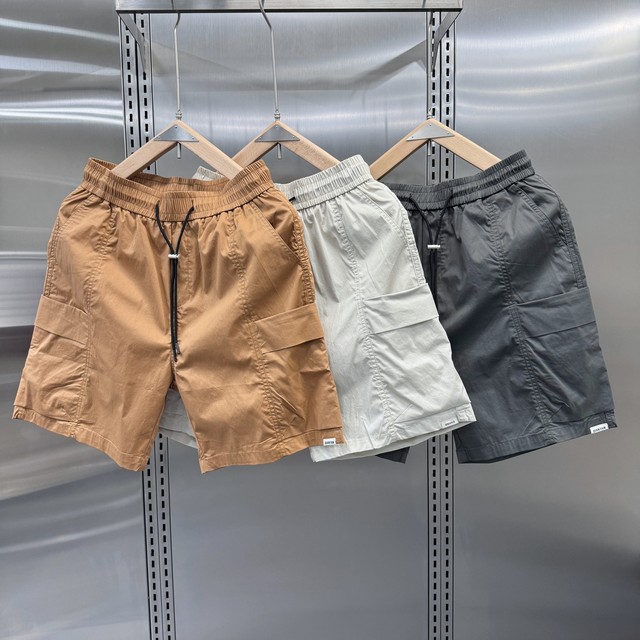 Summer multi -pocket workers shorts, men's versatile loose American ...