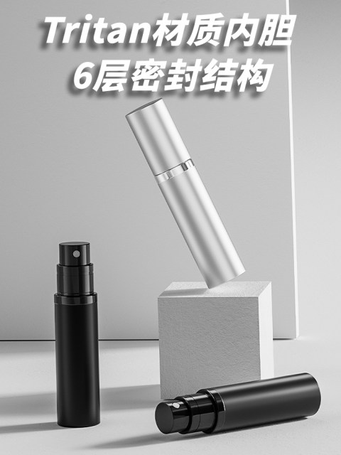 Perfume sample packing bottle with direct filling at the bottom of high ...