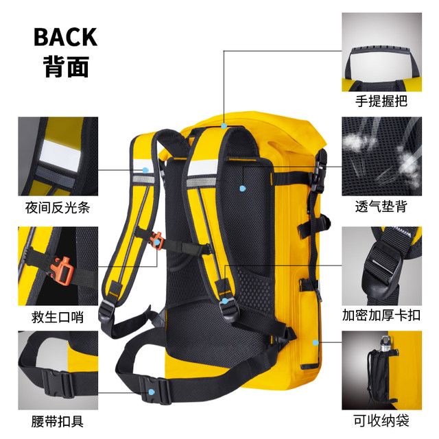 Outdoor waterproof backpack, seaside backpack, special travel ...