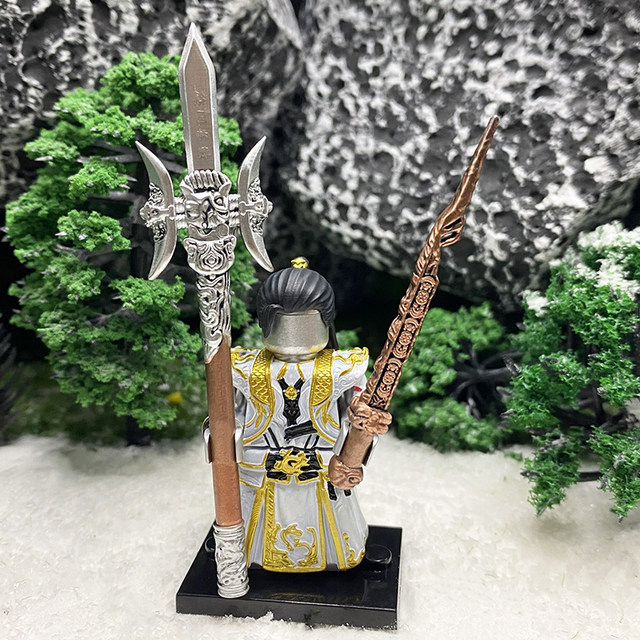 Menglin Shihao third-party minifigure armor trendy play assembled ...