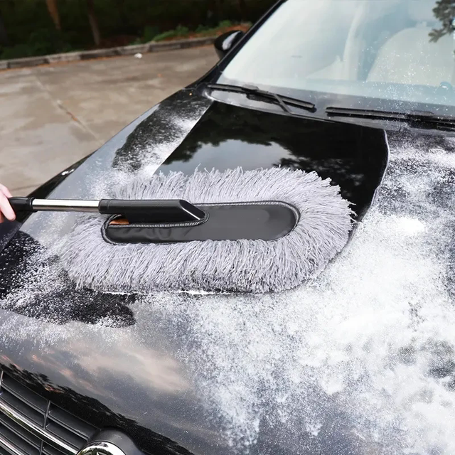 Car brush duster duster sweeper car dust wax mop car wash car mop car ...