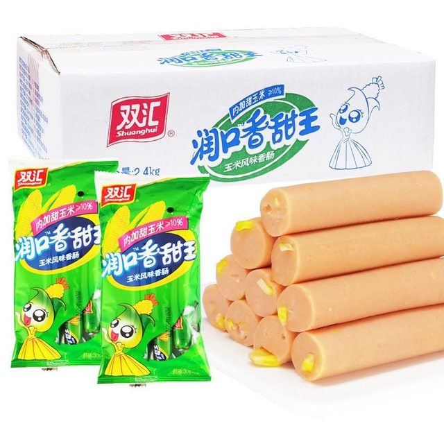 Shuanghui Runkou Sweet King 240g bagged ready-to-eat corn sausage ...