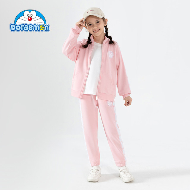 Doraemon children's clothing spring and autumn children's suit girls ...